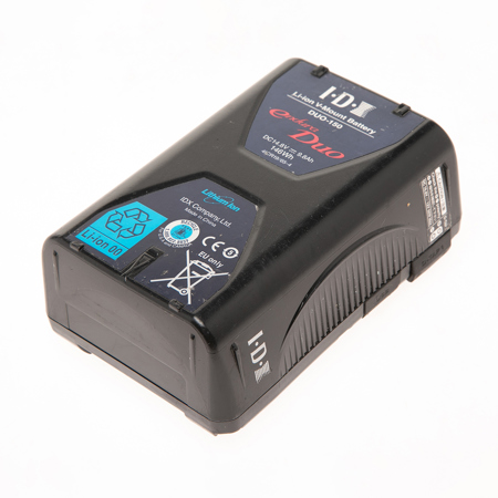 Used IDX Duo 150 146Wh Li-ion V-Mount Battery with USB Output - SKU#1761908 DUO 150