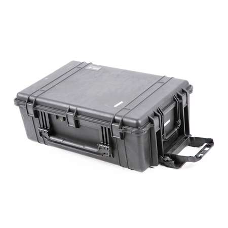 Used Pelican 1650 Case With Wheels, without Foam (Black) 1650-021-110