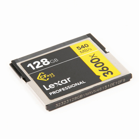USED Lexar 128GB Professional 3600x CFast 2.0 Memory Card - SKU#1771116