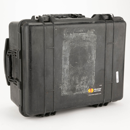 Used Pelican 1560 Watertight Hard Case without Foam Insert, with Wheels ...