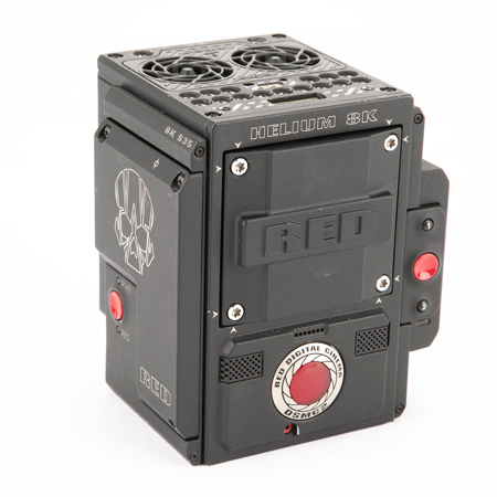 Used RED DSMC2 BRAIN 35.4MP Camera with HELIUM 8K S35 Sensor (380 Hours ...