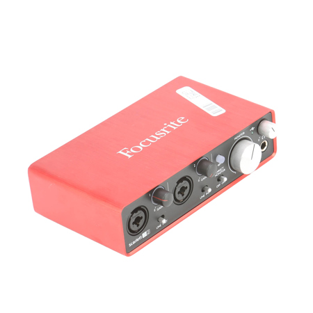 Used Focusrite Scarlett 2i2 2-Input/2-Output Portable USB Audio ...