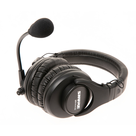 Used Shure Dual-Sided Broadcast Headset with Cardioid Microphone - SKU ...