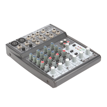 Used Behringer XENYX 802 Small Format Mixer - Gray SKU#1776522 802