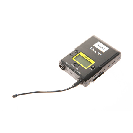 Used Sony UTX-B03 Integrated Digital Wireless Bodypack Transmitter - SKU#1777407