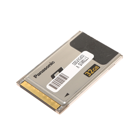 Used Panasonic AJ-P2E032XG 32GB E-Series P2 Solid State Memory Card