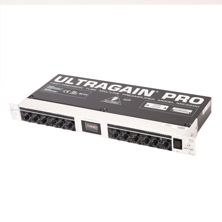 Used Behringer Ultragain Pro MIC2200 Audiophile Vacuum Tube Microphone ...