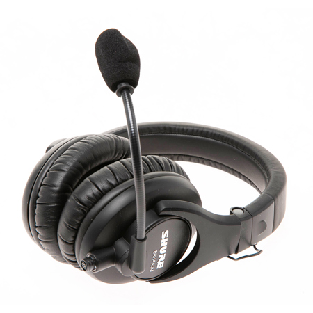 Used Shure Dual-Sided Broadcast Headset with Cardioid Microphone - SKU ...