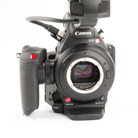 USED Canon EOS C100 Mark II Cinema Camcorder with Dual Pixel CMOS AF ...