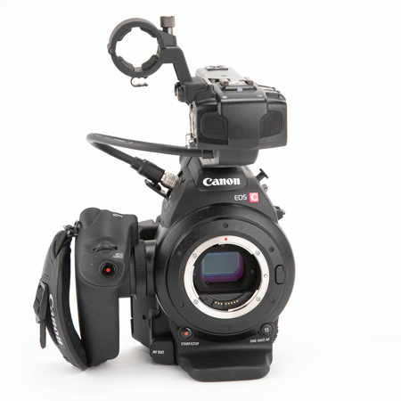 Used Canon EOS C100 Cinema Camcorder with Dual Pixel CMOS AF Feature ...
