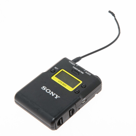 USED Sony UTX-B03 Integrated Digital Wireless Bodypack Transmitter - 14 ...