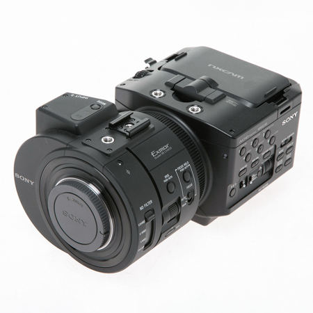 Used Sony NEX-FS700 R (Upgrade) 4K Sensor High Speed NXCAM Super35 ...
