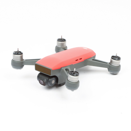 Used DJI Spark Mini Drone Fly More Combo - Lava Red SKU#1794956