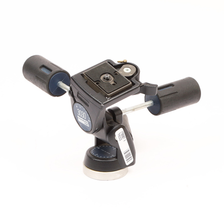 Used Manfrotto 3030 3-Way Pan/Tilt Head With Quick Release 3030 - Adorama