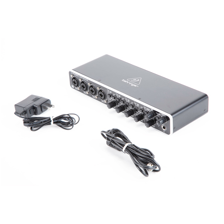 Used Behringer U-PHORIA UMC404HD Audiophile 4x4, 24-Bit/192 kHz USB ...
