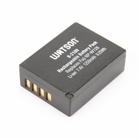 Used Watson NP-W126 Lithium-Ion Battery Pack (7.4V, 1120mAh) - Adorama