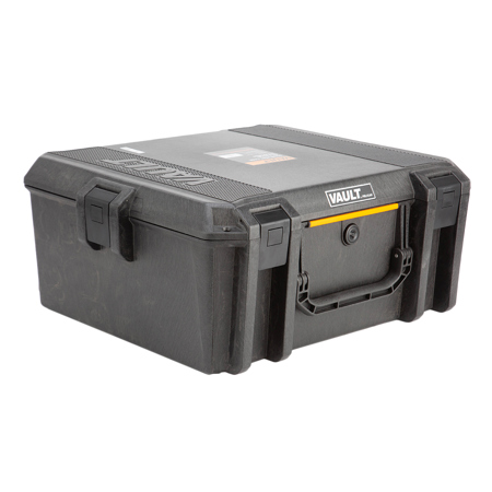 Used Pelican V600 Vault Large Firearm and Equipment Case with Foam, Black
