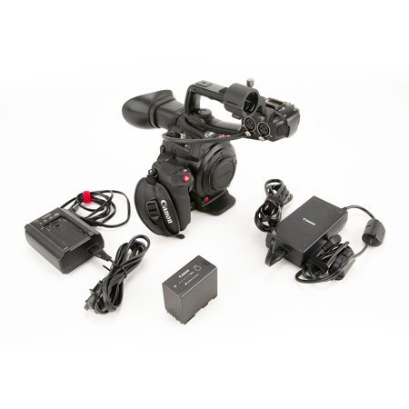 Used Canon EOS C100 Cinema Camcorder Body - EF Lens Mount (249 Hours ...