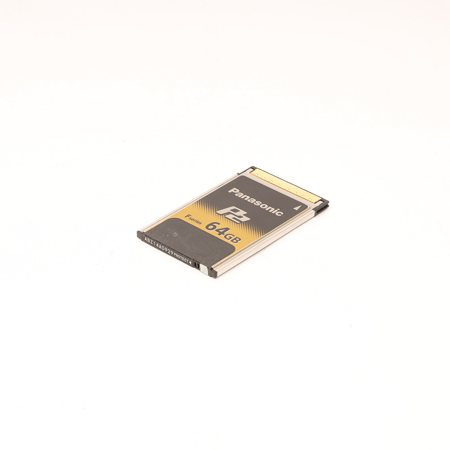 Used Panasonic AJ-P2E064FG 64GB F-Series P2 Solid State Memory Card ...