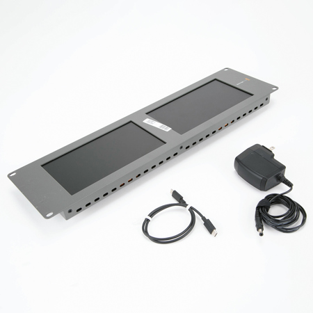 Used Blackmagic Design Smartview Duo Rackmountable Dual 8" LCD Monitors ...