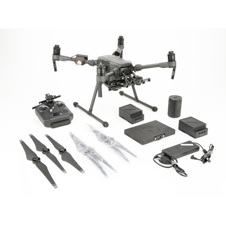 USED DJI Matrice 210 Industrial Quadcopter, Dual and Top Mounted Gimbal ...