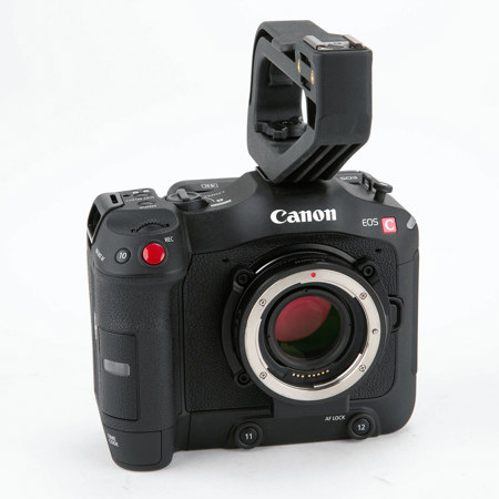 USED Canon EOS C70 Digital Camera Body with EF-EOS R 0.71x Mount ...