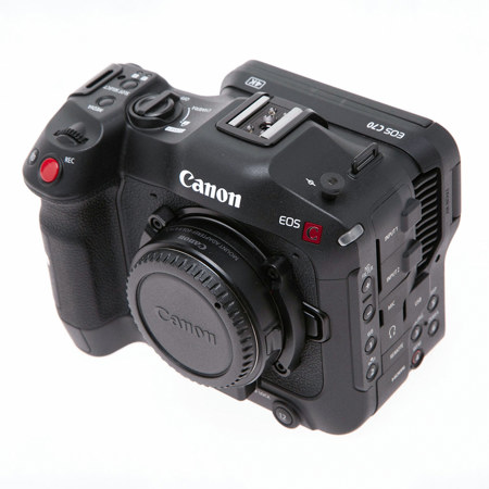 Used Canon EOS C70 Digital Camera Body with EF-EOS R 0.71x Mount ...