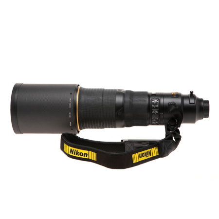 Used Nikon 500mm f/4E AF-S NIKKOR FL ED VR Lens 20053 - Adorama