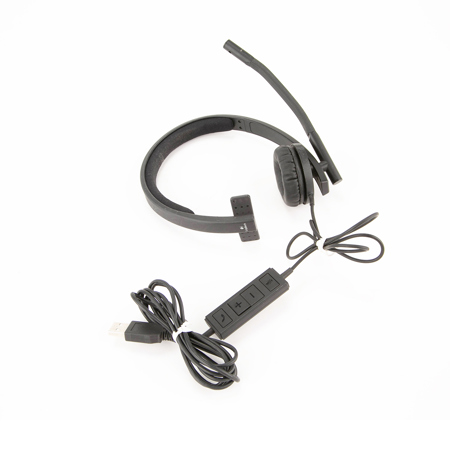 USED Logitech H570e USB Mono Headset with Noise-Cancelling Microphone