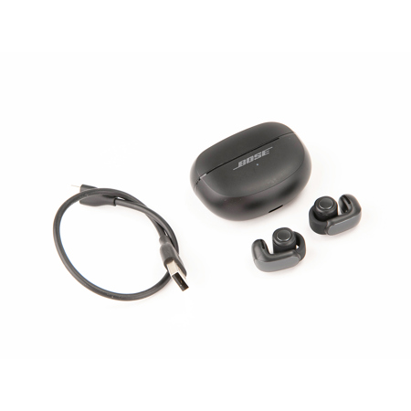 Used Bose Ultra Wireless Open Earbuds Black 881046-0010 - Adorama