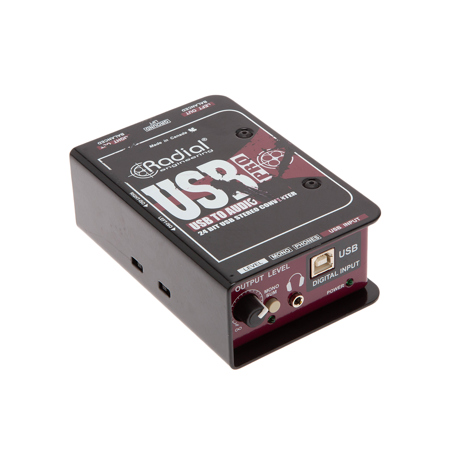 Used Radial Engineering USB-Pro Stereo USB Laptop DI - Adorama
