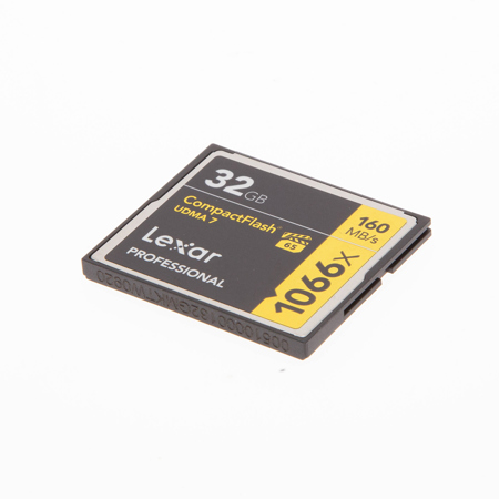 USED Lexar 32GB Professional 1066x CompactFlash Memory Card - SKU#1823653