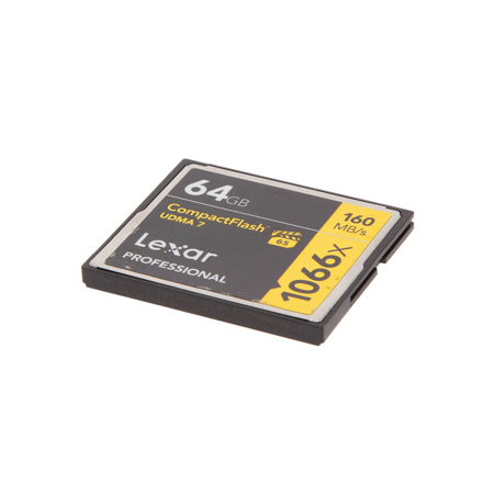 USED Lexar 64GB Professional 1066x CompactFlash Memory Card - SKU#1823697