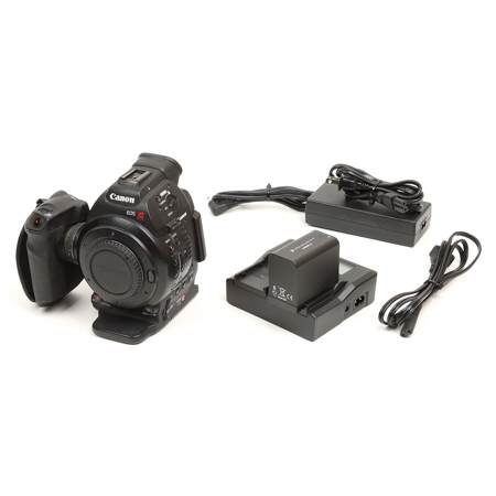 Used Canon EOS C100 Cinema Camcorder Body with Dual Pixel CMOS AF ...