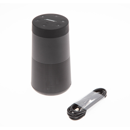 Used Bose SoundLink Revolve II Bluetooth Speaker, Triple Black