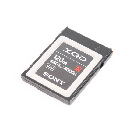 Used Sony G Series 120GB XQD Memory Card - Adorama