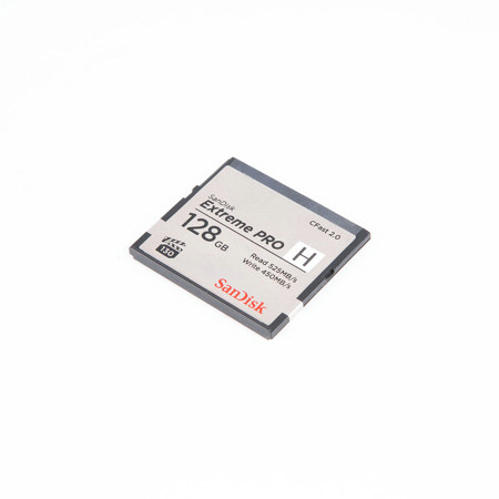 Used SanDisk Extreme PRO 128GB CFast 2.0 Memory Card SDCFSP-128G-A46D