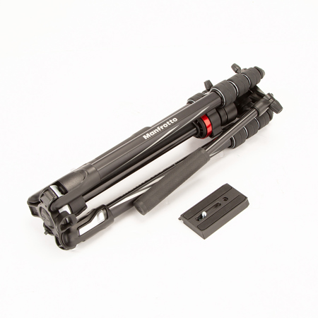 Used Manfrotto Befree Live Aluminum Video Tripod Kit with Fluid Head ...
