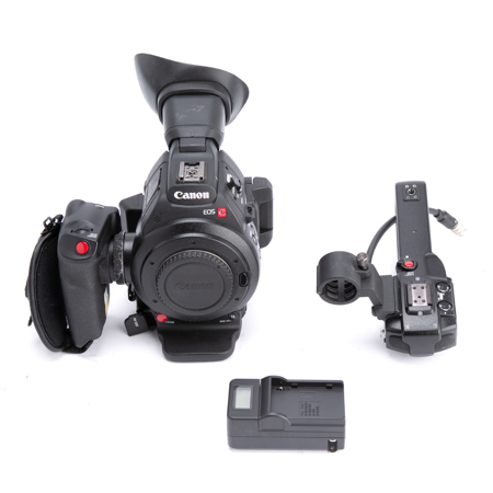USED Canon EOS C100 Mark II Cinema Camcorder with Dual Pixel CMOS AF ...
