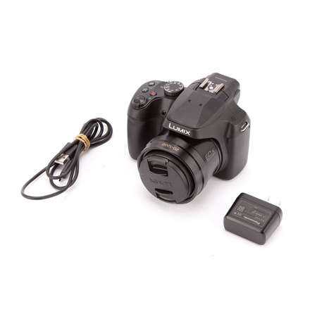 Used Panasonic Lumix FZ80D 18.1MP Point & Shoot Digital Camera DC-FZ80DK