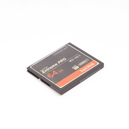 Used SanDisk 64GB Extreme PRO Compact Flash Memory Card SDCFXPS-064G-A46
