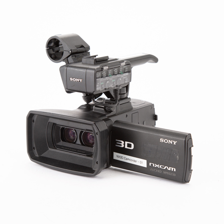 USED Sony HXR-NX3D1 NXCAM 3D Compact Camcorder, Dual CMOS Sensor, 10x ...