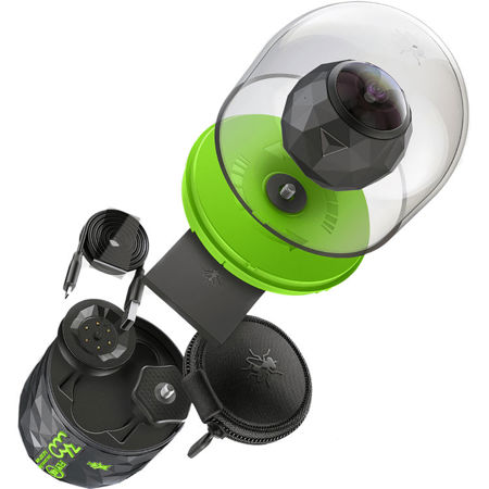 360fly 360 Degree and First-Person POV 4K Video Camera, 2880x2880, 30fps