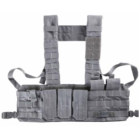 5.11 Tactical Tactec Waterproof Chest Rig, Storm Gray - Adorama