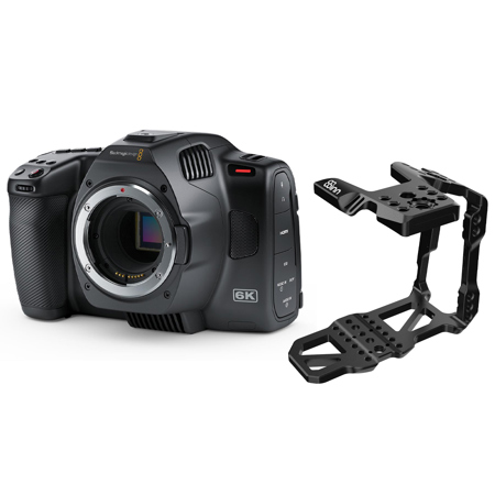 8Sinn Half Cage with Blackmagic Design Pocket Cinema Camera 6K G2