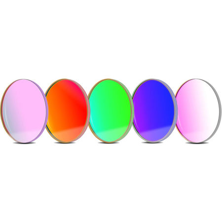 Baader Planetarium RGB Filter Set 36 x 2mm Round - Adorama