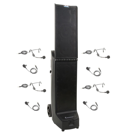 Anchor Audio Bigfoot 2 Quad Wireless Package with 4x HBM-LINK & 4x LM ...