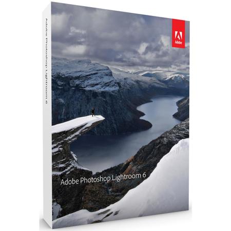 Adobe Photoshop Lightroom 6 Software for Mac/Windows, DVD - Adorama