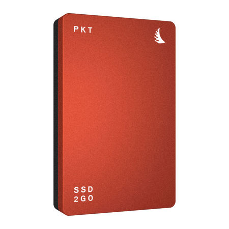 Angelbird SSD2go PKT 512GB 2.5" USB 3.1 Type-C Gen2 External SSD, Red ...