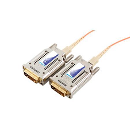 Apantac DVI-500-SC Single Link DVI-D Extender, Single SC Cable, 1640 ...